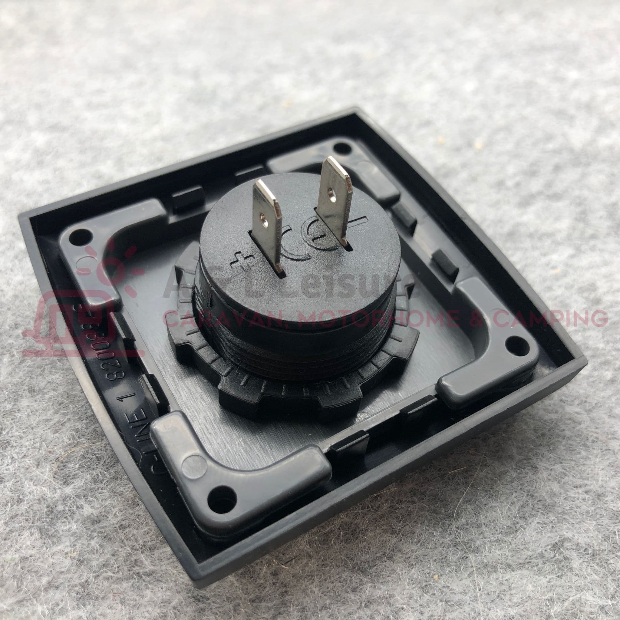 CBE C-Line Blue LED Volt Meter & Faceplate - CS Black Range